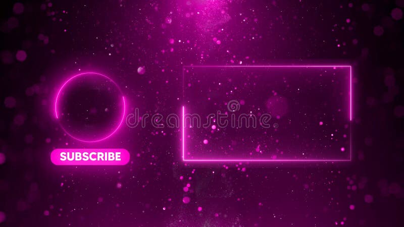 YouTube End Screen stock illustration. Illustration of animation ...