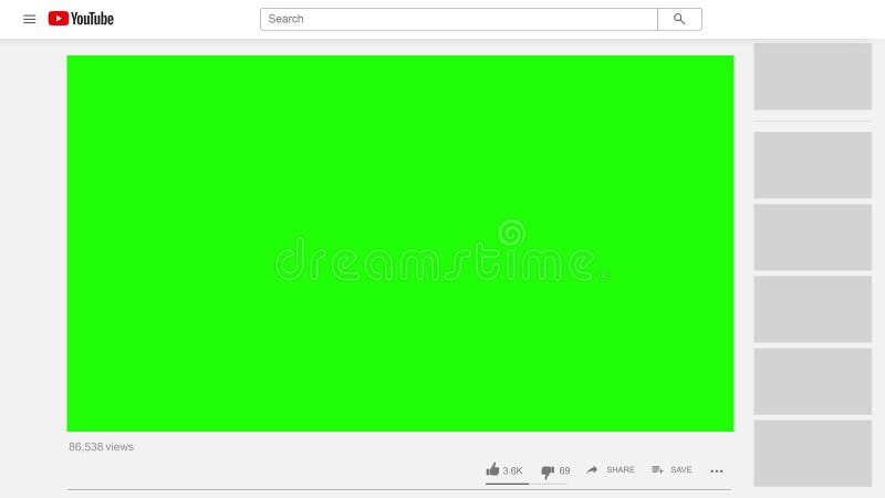 YouTube Green Screen Like Subscribe Video Stock Footage - Video of ...