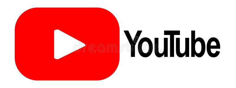 Youtube Icon with Solid White Background Editorial Stock Photo ...