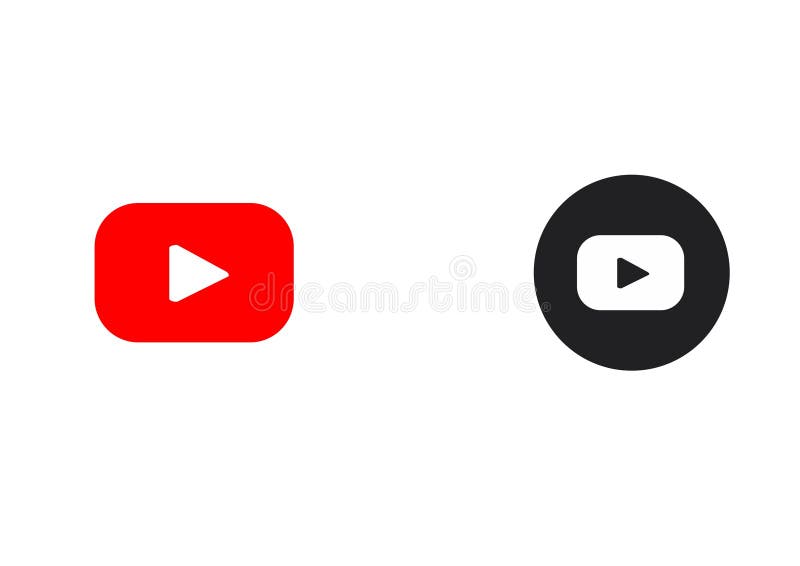 Youtube Logo and Flat Icon - Social Network Site Editorial Stock Photo ...