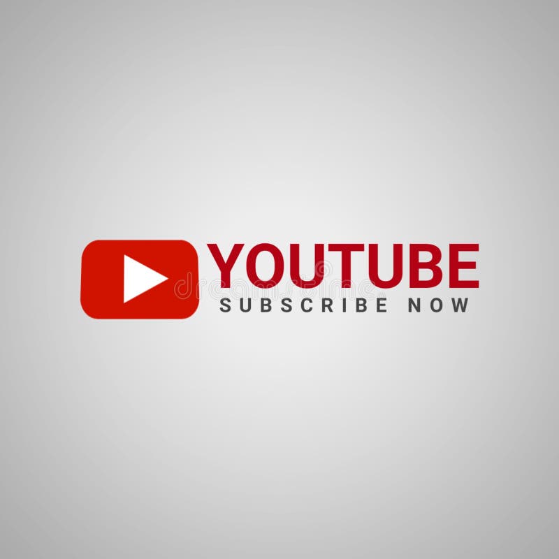 Youtube Logo, Subscribe Icon Vector Image Editorial Stock Photo ...