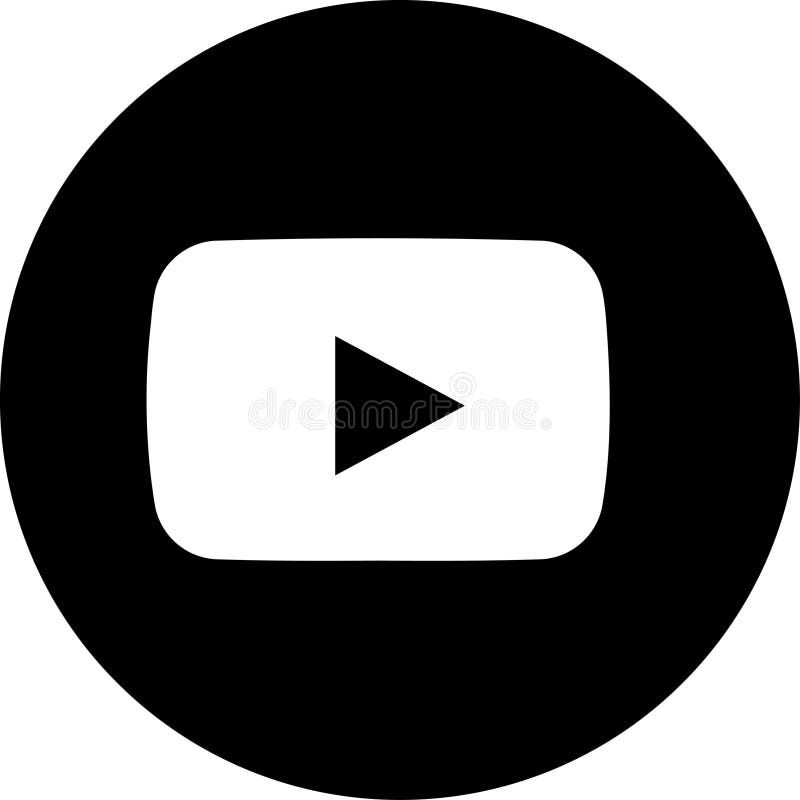 Youtube Social Media Icon Vector Logos Stock Vector - Illustration of ...