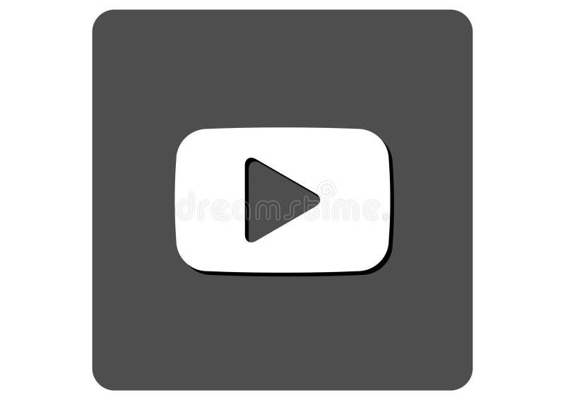 Youtube Icon Grey