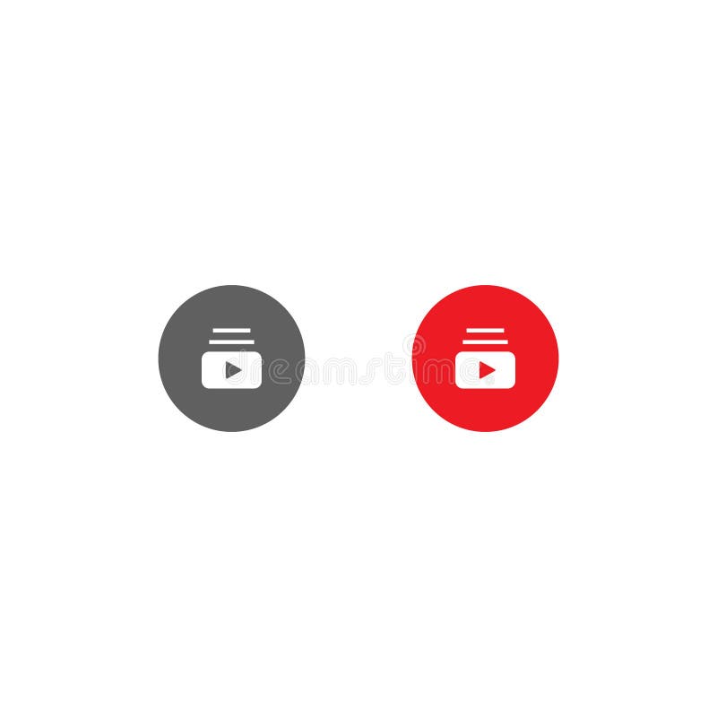 Youtube Streaming Icon Stock Illustrations – 997 Youtube Streaming Icon ...