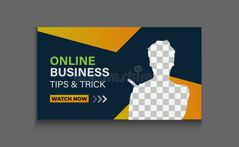 Digital Online Business Video Thumbnail, YouTube Thumbnail Design ...