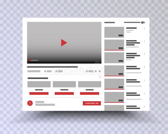 Youtube Frame Stock Illustrations – 1,698 Youtube Frame Stock ...
