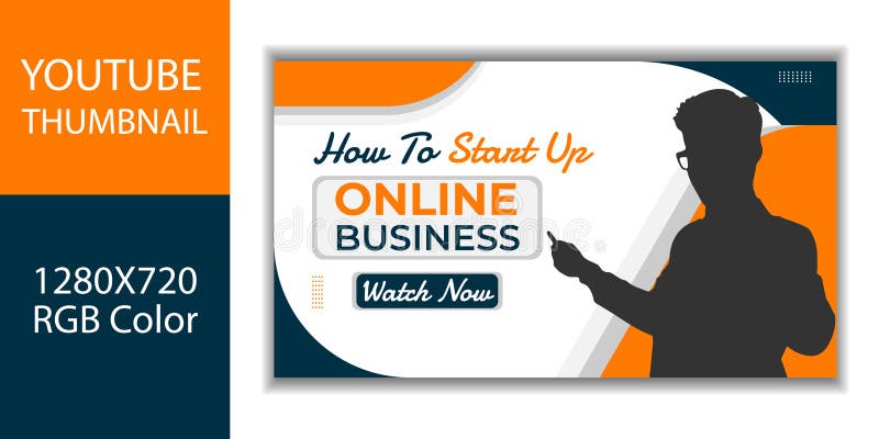 Youtube Video Thumbnail Design for Money Investment Tips Stock Photo ...