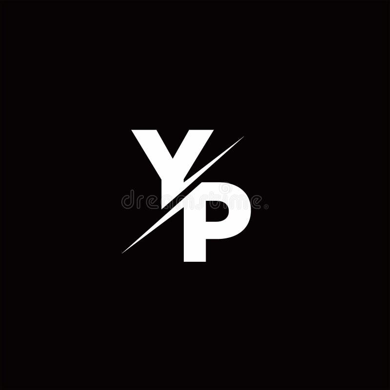 YP Logo Letter Monogram Slash with Modern Logo Designs Template Stock ...