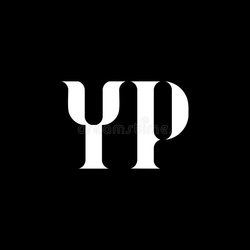 YP Y P Letter Logo Design. Initial Letter YP Uppercase Monogram Logo ...