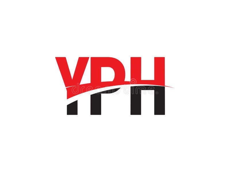YPH Letter Initial Logo Design Vector Illustration Stock Vector ...