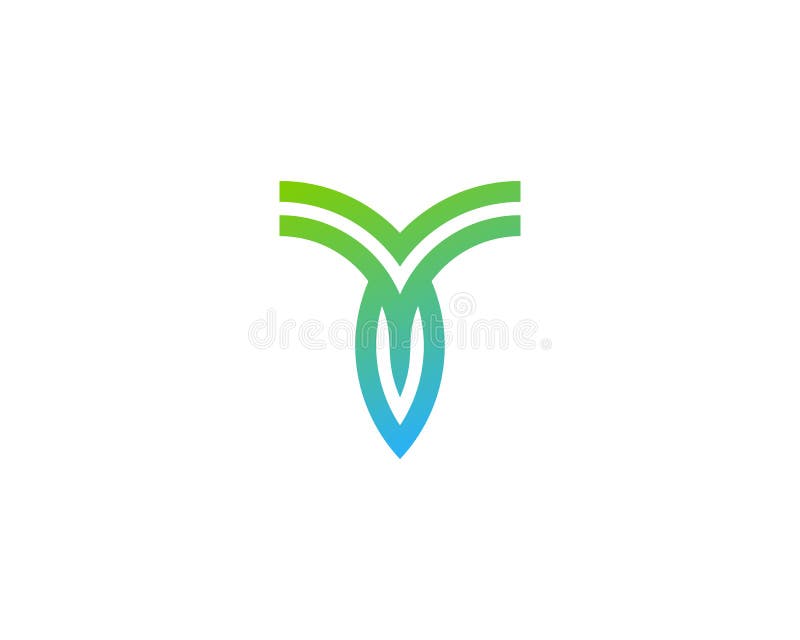 Ypsilon-Ikone Logo Design Element Vektor Abbildung - Illustration von ...