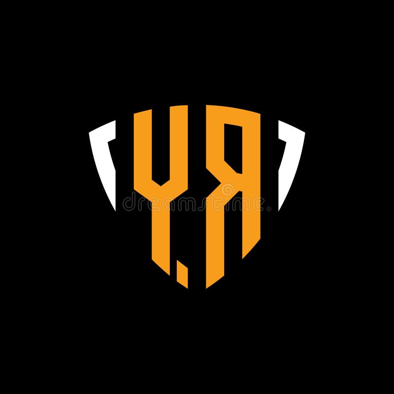 YR Logo Monogram Design Template Stock Vector - Illustration of ...