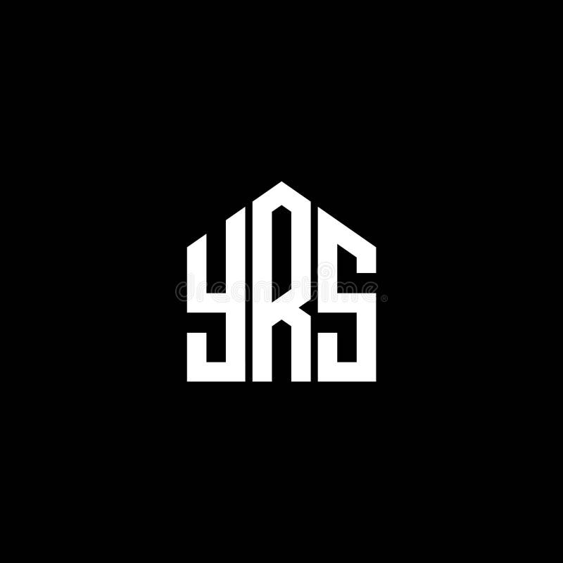 YRS Letter Logo Design on BLACK Background. YRS Creative Initials ...