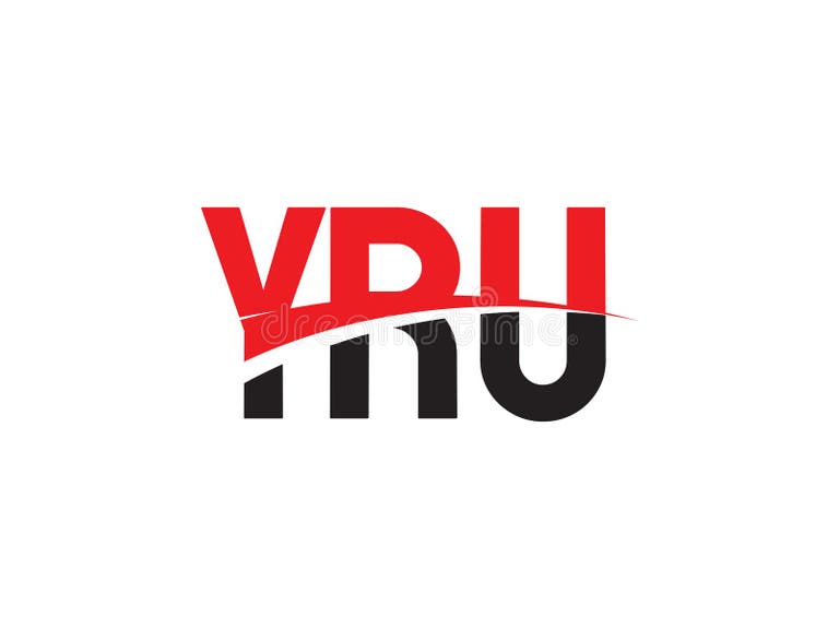 YRU Letter Initial Logo Design Vector Illustration Stock Vector ...