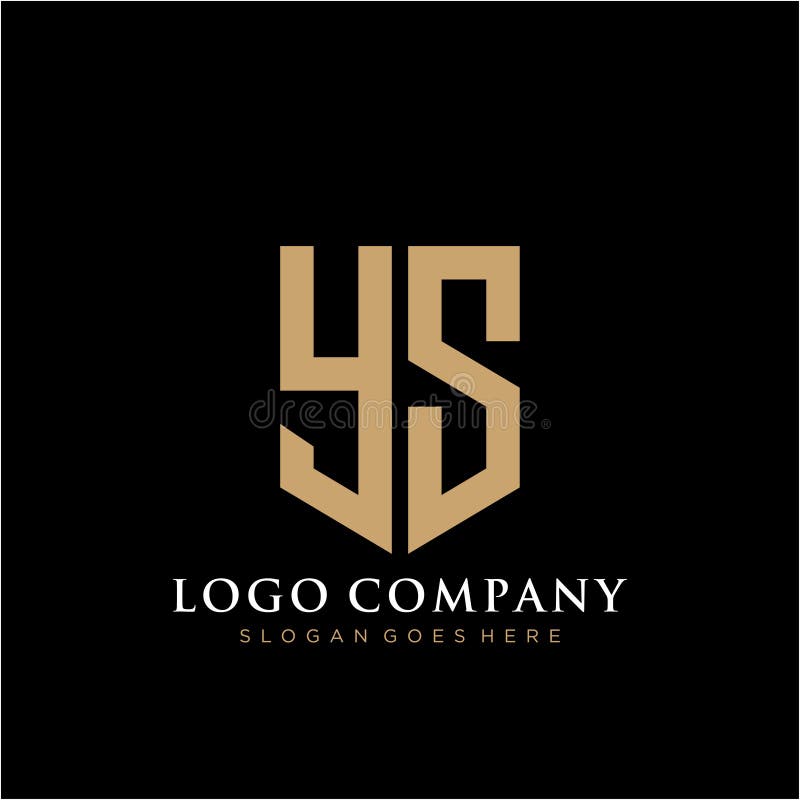YS Letter Logo Icon Design Template Elements Stock Vector ...