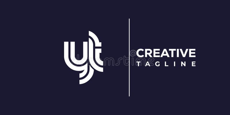 YT abstract logo stock vector. Illustration of logo - 356196830