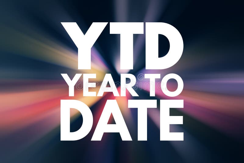 Ytd Stock Illustrations – 49 Ytd Stock Illustrations, Vectors & Clipart ...