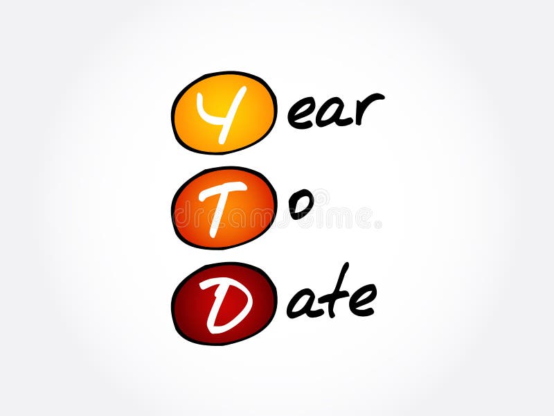 Ytd Stock Illustrations – 49 Ytd Stock Illustrations, Vectors & Clipart ...