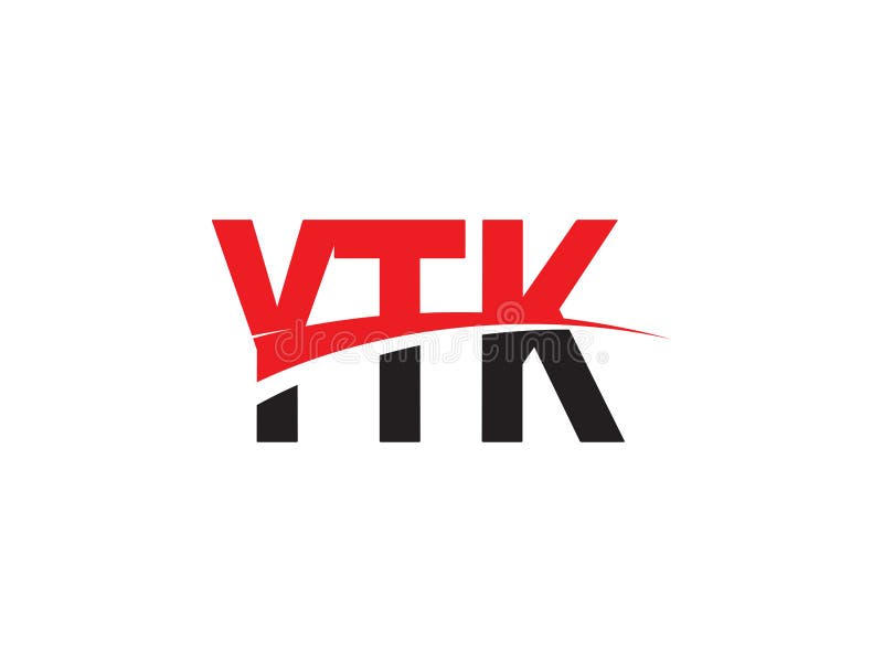 YTK Letter Initial Logo Design Vector Illustration Stock Vector ...
