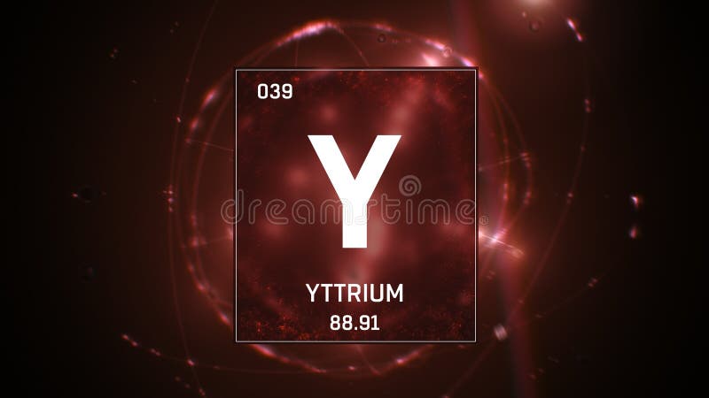 Periodic Table Yttrium Stock Illustrations – 179 Periodic Table Yttrium ...