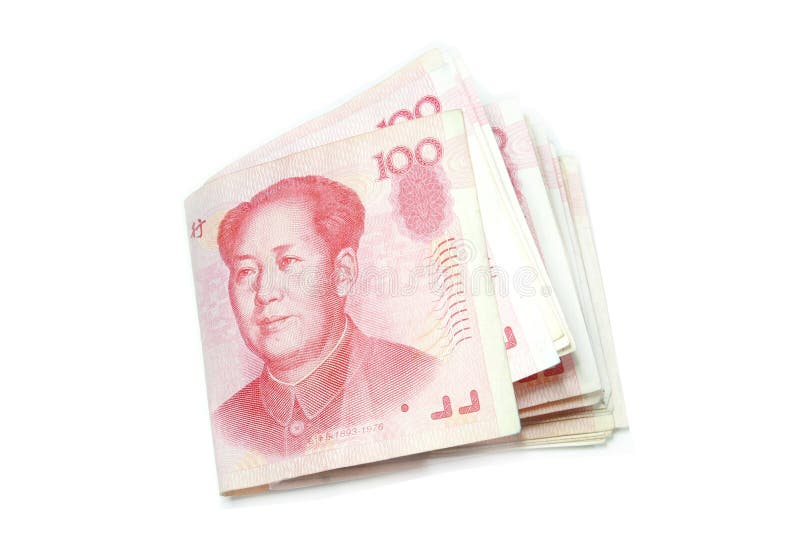 Stacks of Chinese Yuan Banknotes Stock Photo - Image of chinese ...