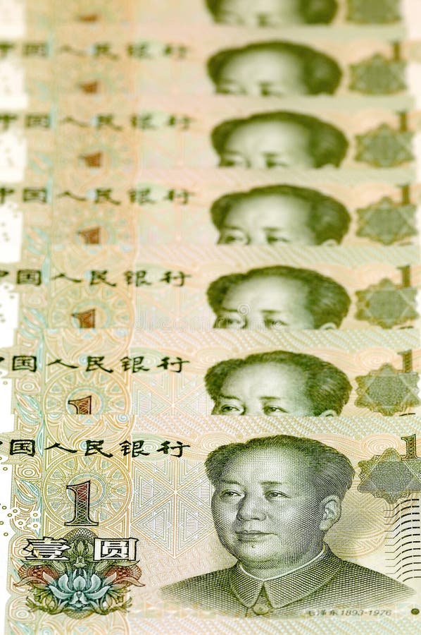 One Yuan stock image. Image of dollars, dollar, wealth - 1329089