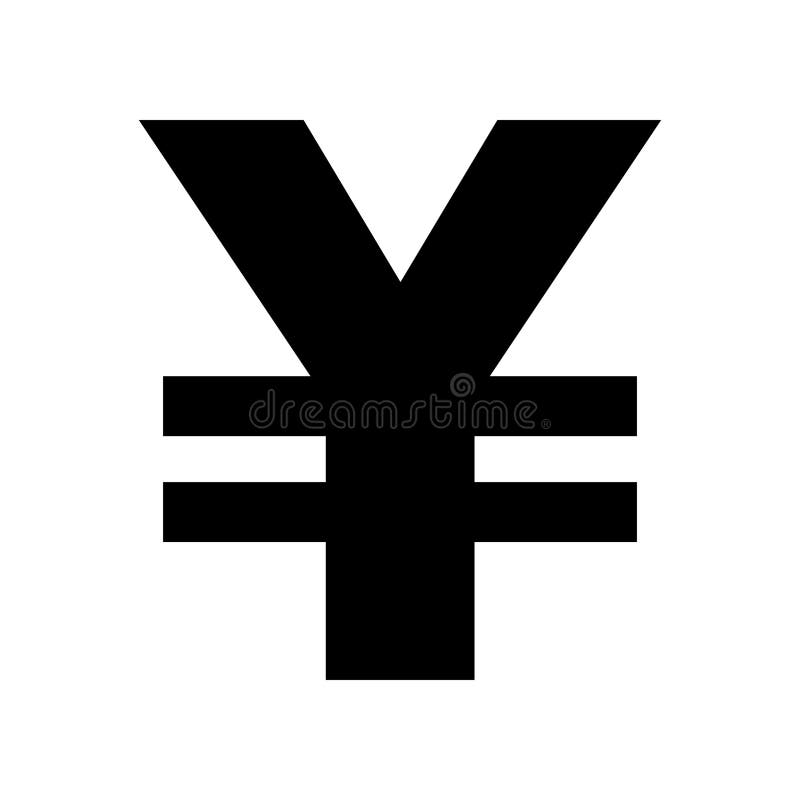 Yuan Icon Vector Template Illustration Design Stock Illustration ...