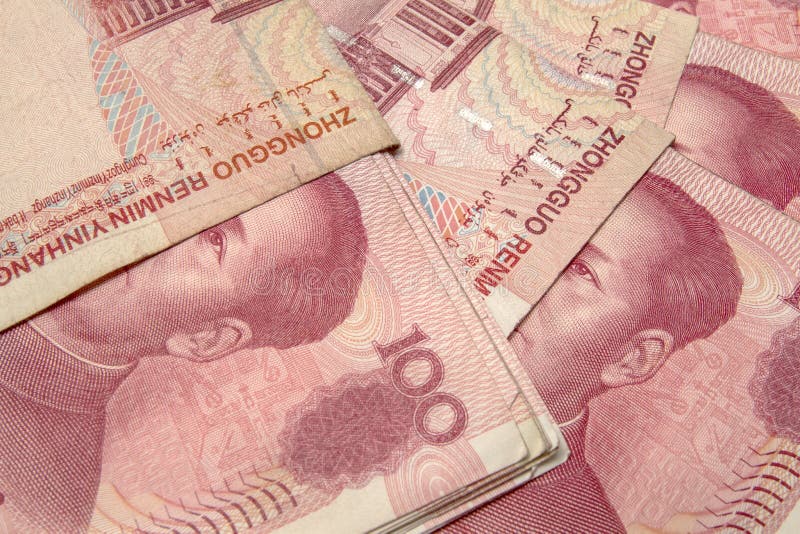 Yuan notes closeup stock image. Image of oriental, chinese - 31094371