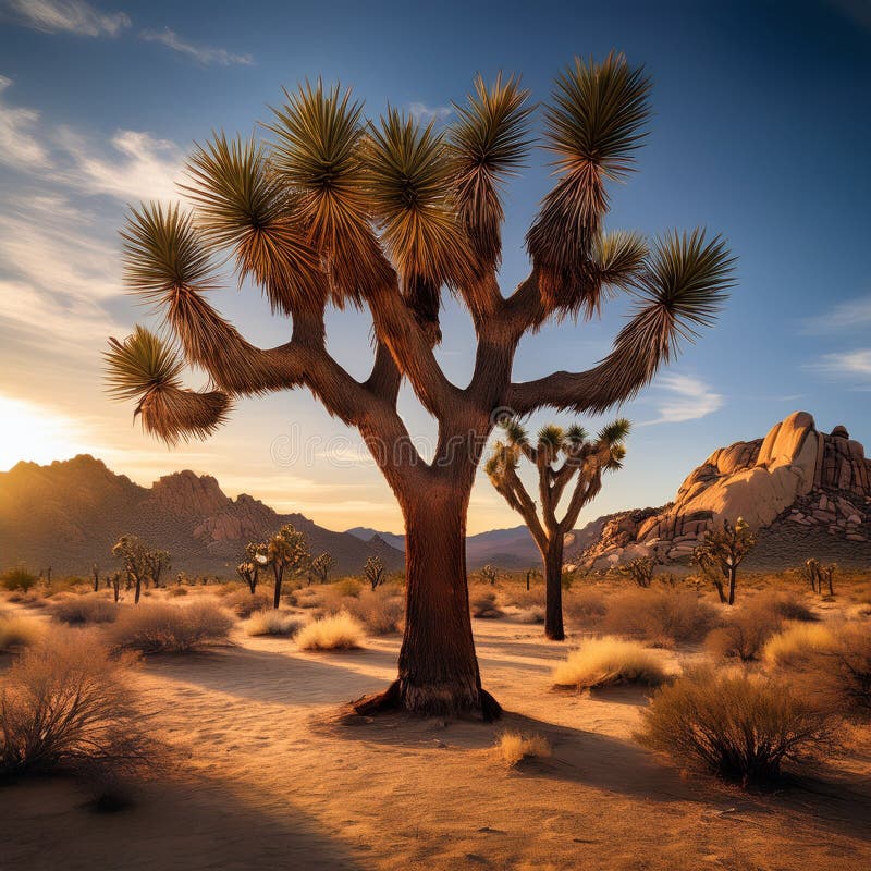 Yucca Brevifolia: Commonly Known As Joshua Tree, Yucca Palm, Tree Yucca ...
