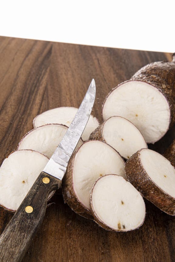 Sliced Yucca Root,vegetable Stock Image - Image of botany, flour: 190823455