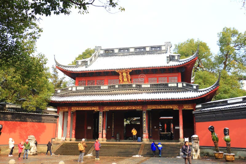 Yue Fei Temple stock image. Image of hangzhou, china - 76315177