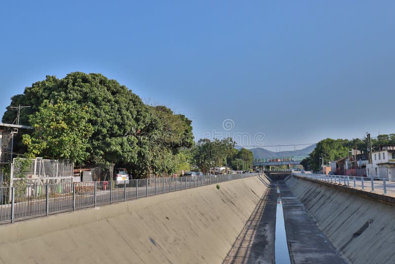 Village of Yuen Long District in Hong Kong Editorial Photography ...