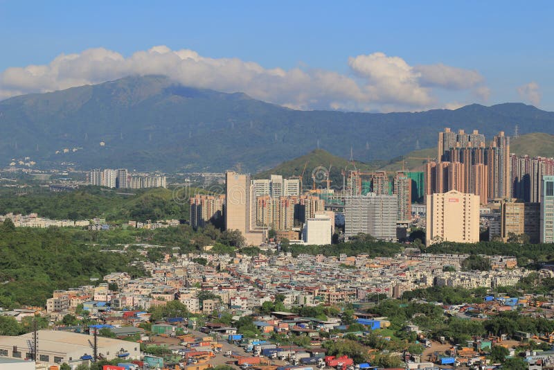 Yuen Long, Hong Kong 1 June 2014 Editorial Stock Image - Image of long ...