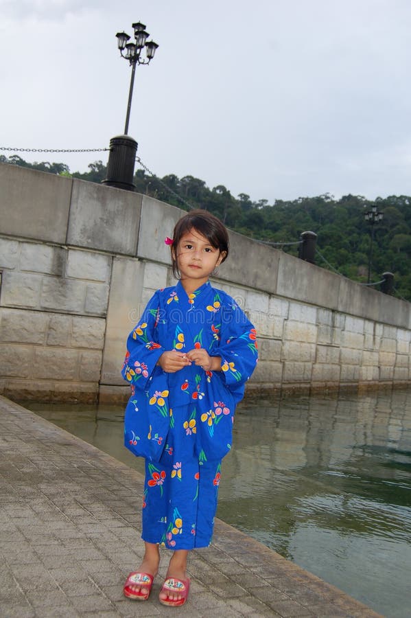 Yukata Girl stock photo. Image of japan, girl, child, asian - 5822206