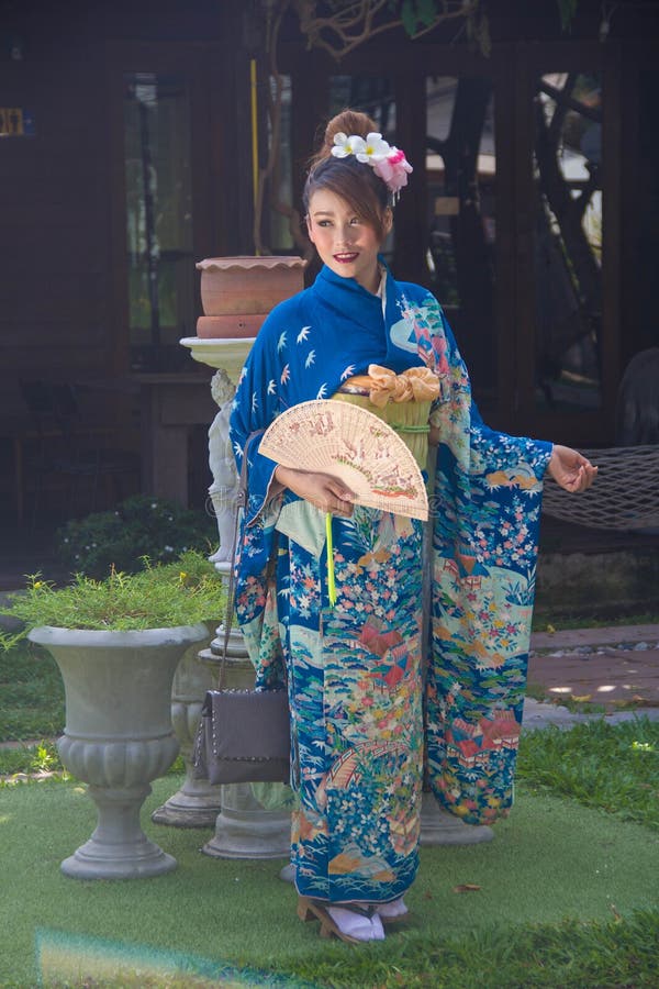 Yukata girl stock photo. Image of festival, antique, summer - 82603044
