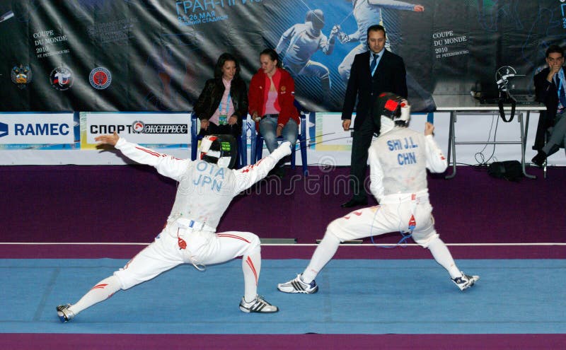 Yuki Ota Fencing. World Cup 2010. Editorial Photography - Image of ...