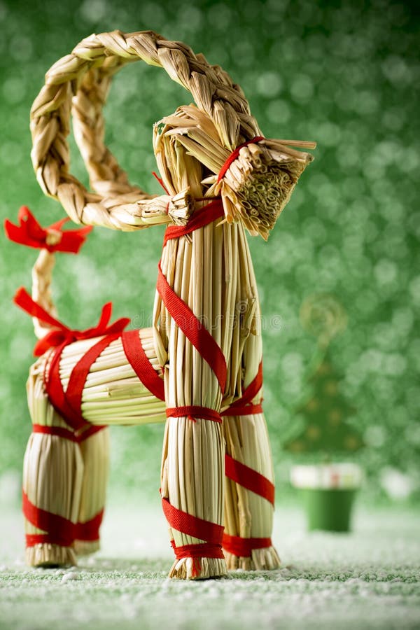Yule goat. stock image. Image of culture, christmas, objects - 44778593