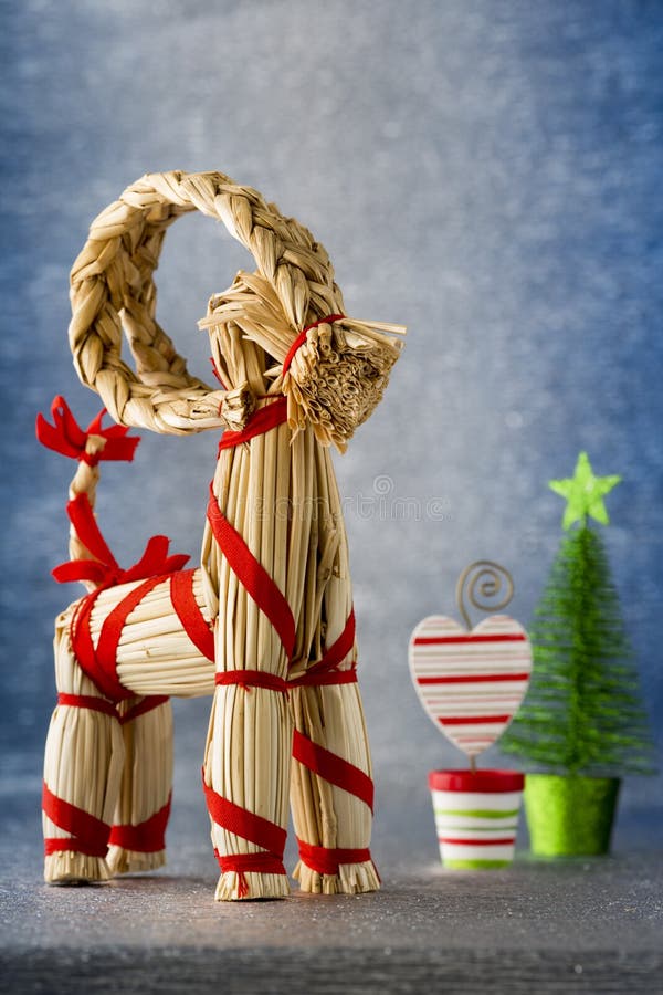 Yule goat. stock image. Image of holiday, ornament, sweden - 45092521