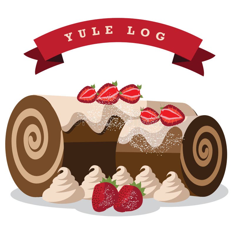 Yule Log Stock Illustrations – 2,974 Yule Log Stock Illustrations ...