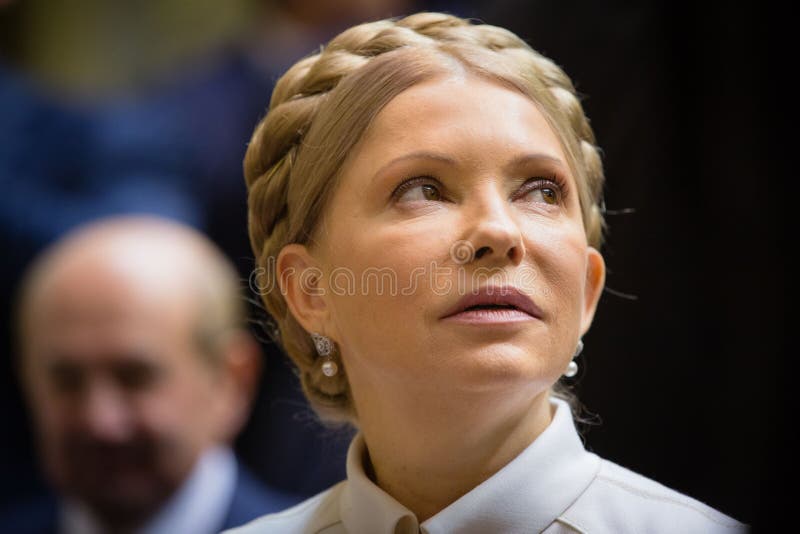 Yulia Tymoshenko fotografia stock editoriale. Immagine di politico ...