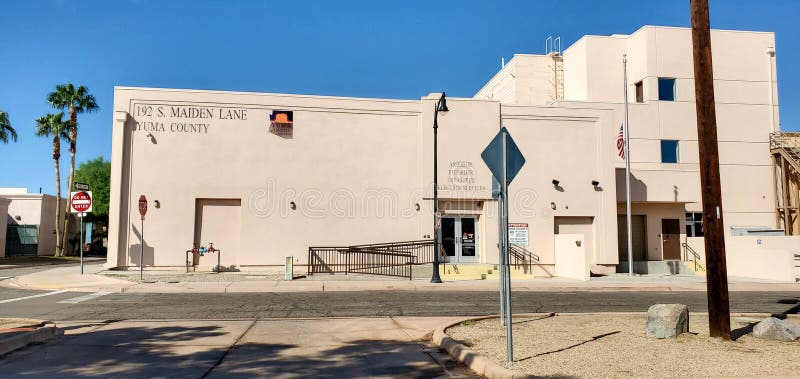 Yuma Oldtown Arizona stock image. Image of town, landmark - 267673655