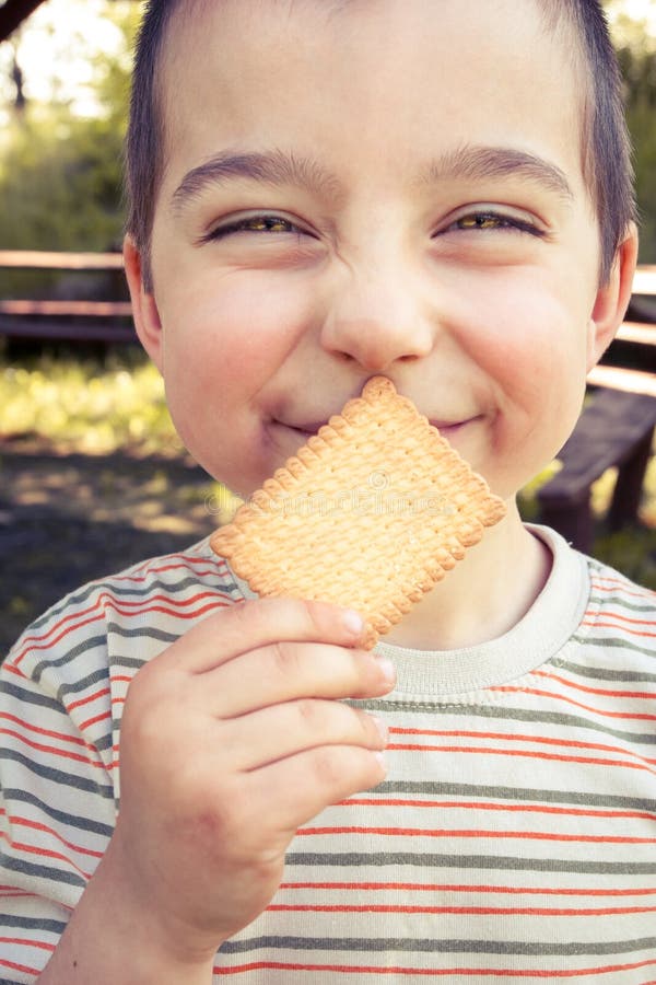 Yummy stock image. Image of outdoors, face, yummy, biscuit - 38157117