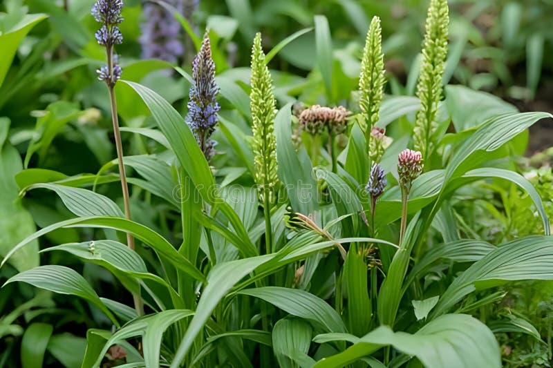 Liriope Plants Stock Illustrations – 8 Liriope Plants Stock ...