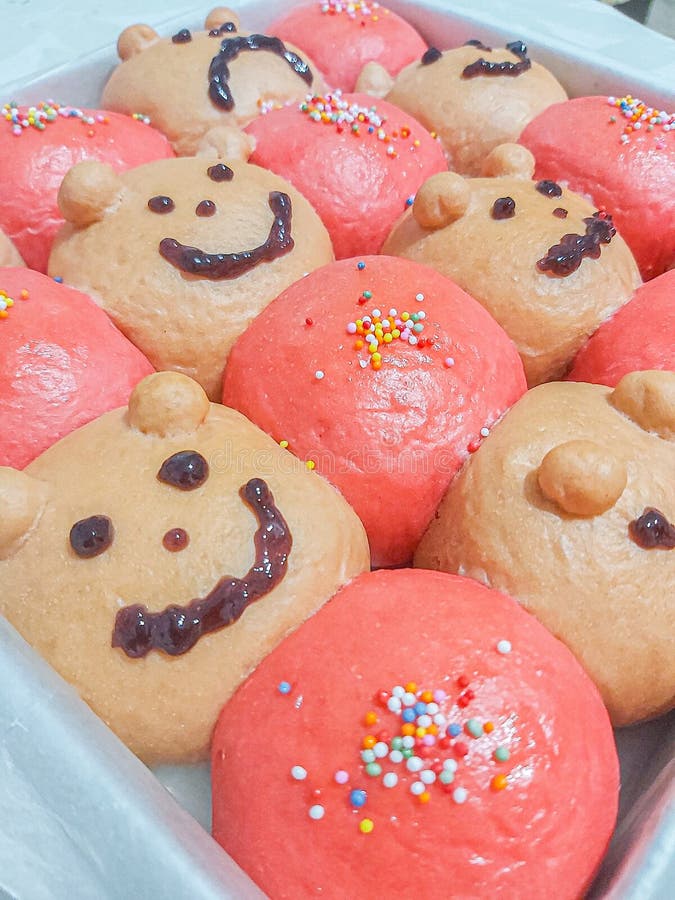 Yummy Bear bread stock image. Image of bread, bready - 206460979