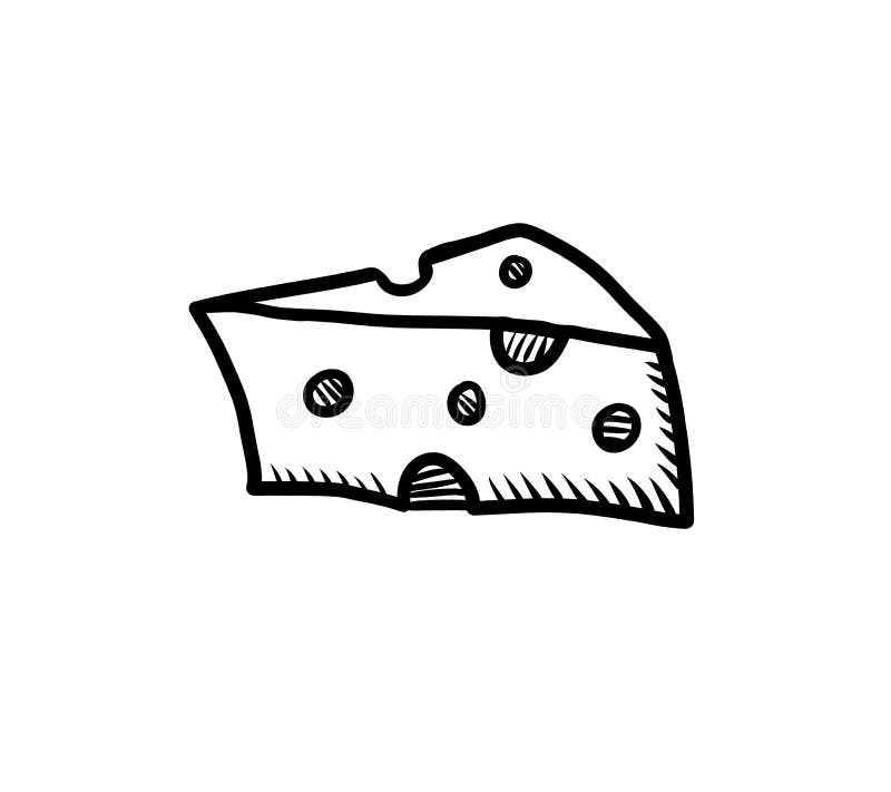 Yummy Cheese Doodle stock illustration. Illustration of doodle - 118688978