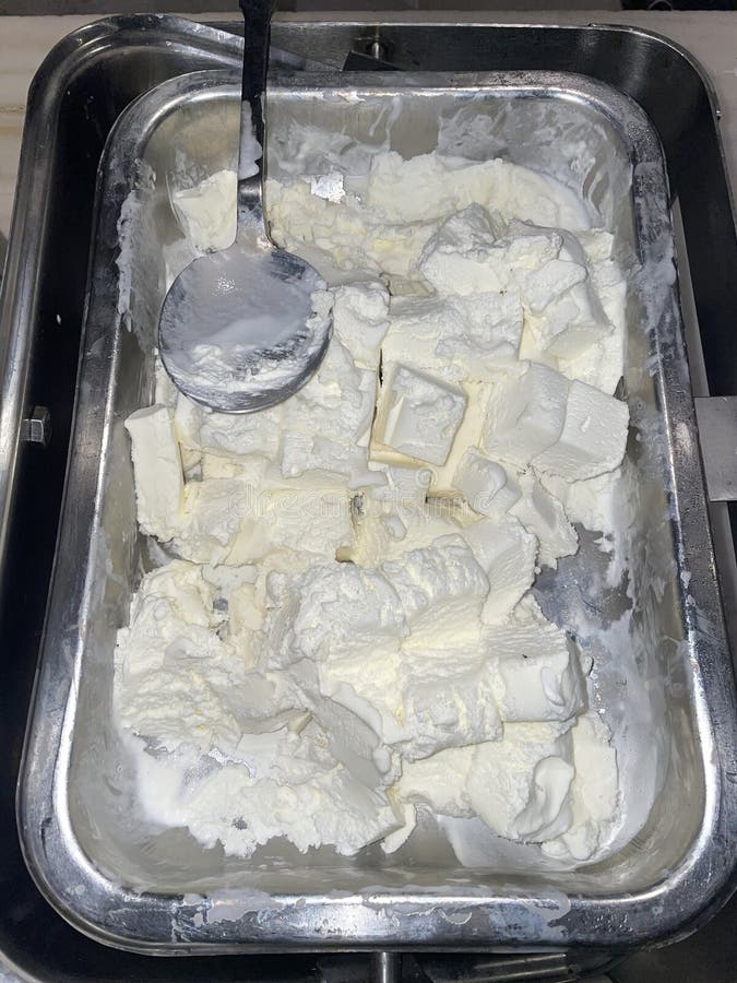 Yummy Cold Ice Cream in Summer Stock Image - Image of condensed, eatery ...