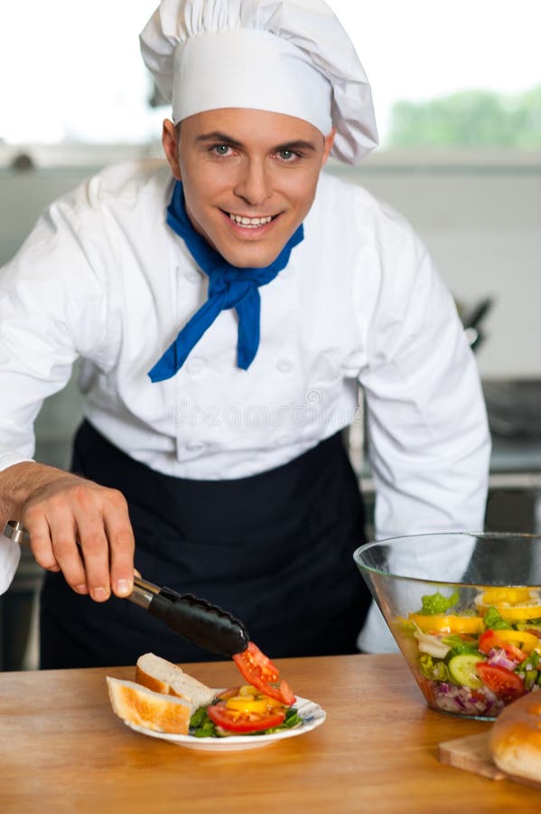 The Yummy Dish is Ready To Be Served Stock Image - Image of kitchen ...