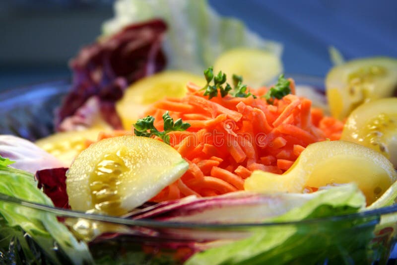 Yummy salad stock photo. Image of calorie, light, mixed - 858468