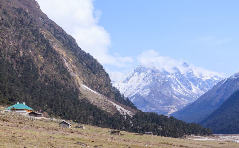 Yumthang Valley,north Sikkim,India Stock Photo - Image of range ...