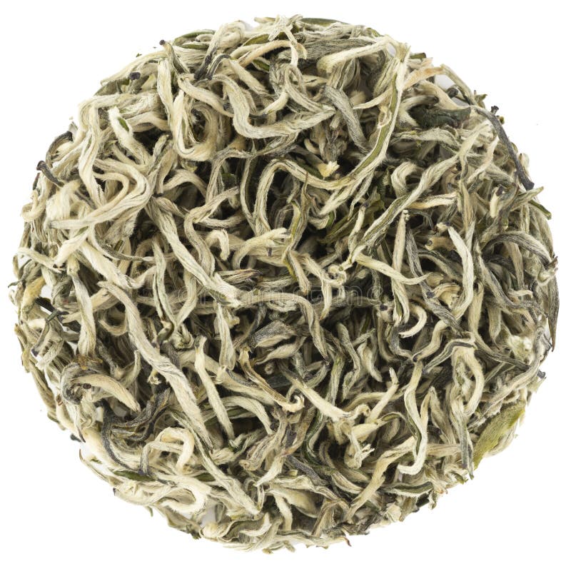 Yunnan Pure Bud Silver Strands First Flush Green Tea Stock Photo ...